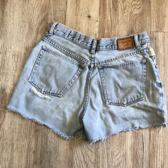 Vintage | Shorts | Vintage High Rise Shorts With Hole On Left Butt ...